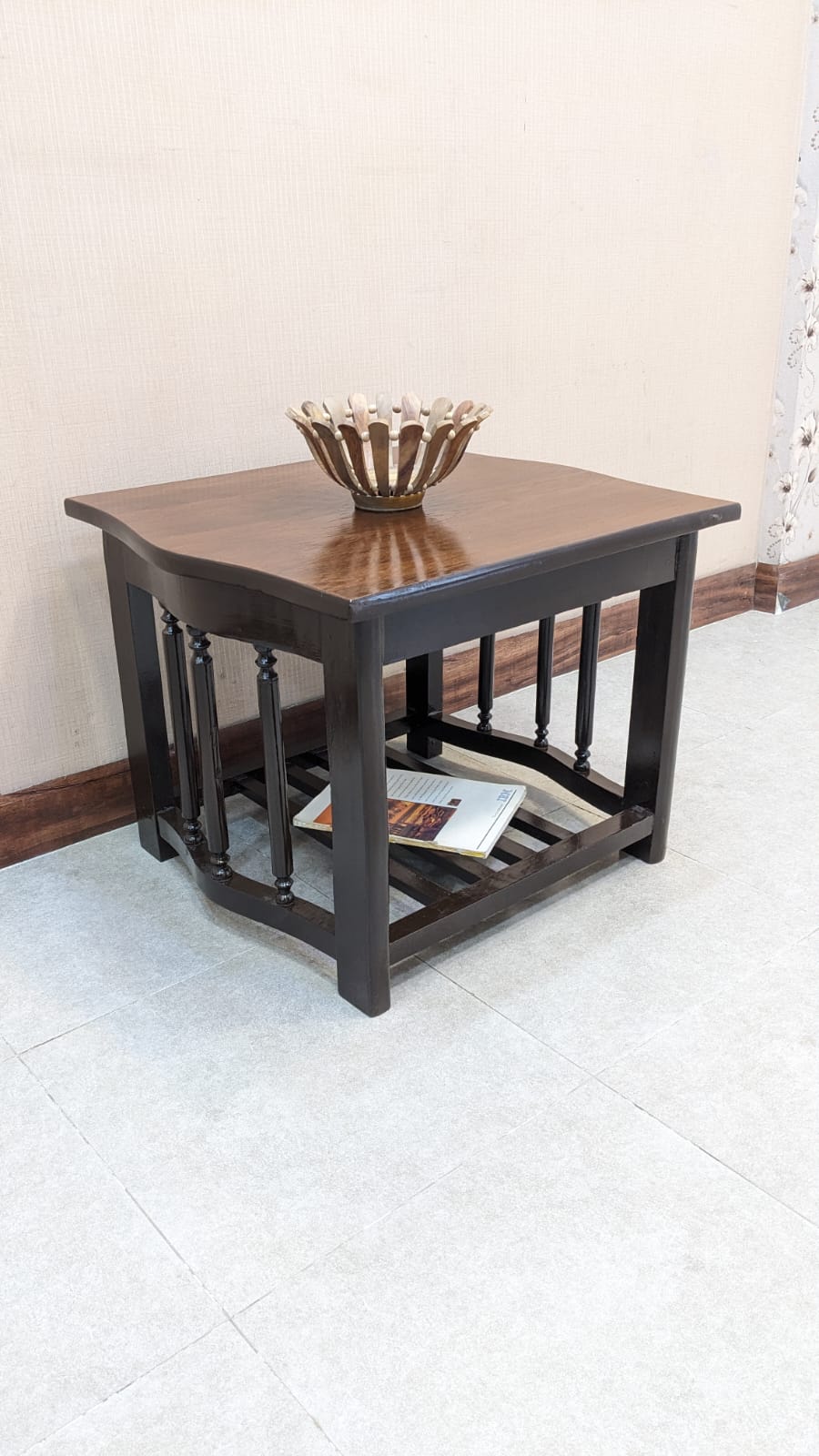 Sheesham Wood Corner Table – thegaragesalepk