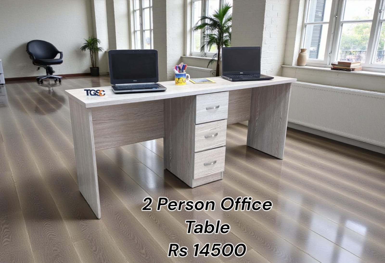 2 Person Office Table – thegaragesalepk