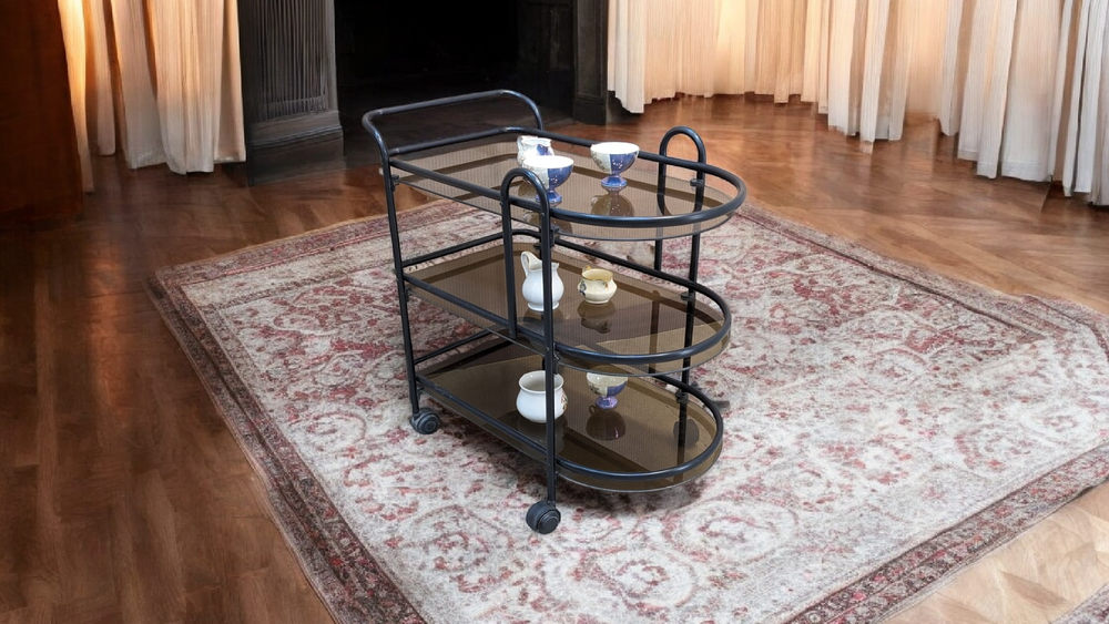 3 Tiers Tea Trolley – thegaragesalepk